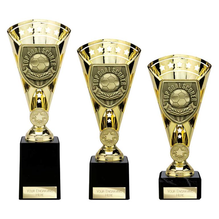 Cobra Star Top Scorer Gold Football Cup | Premier Trophies