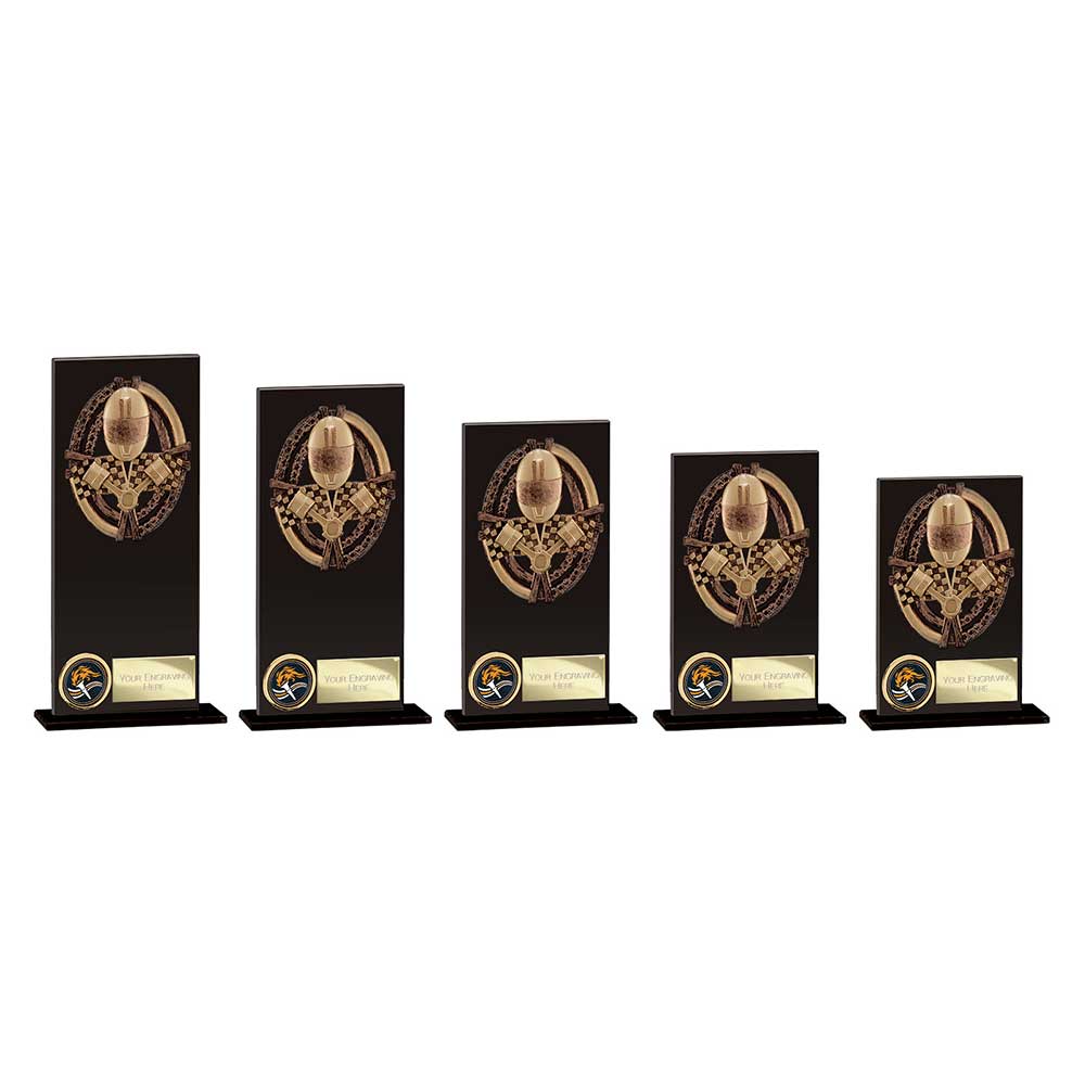 Maverick Fusion Motorsport Black Glass Award | Premier Trophies