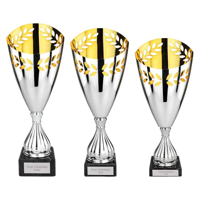 Maximus Laser Silver & Gold Trophy | Premier Trophies